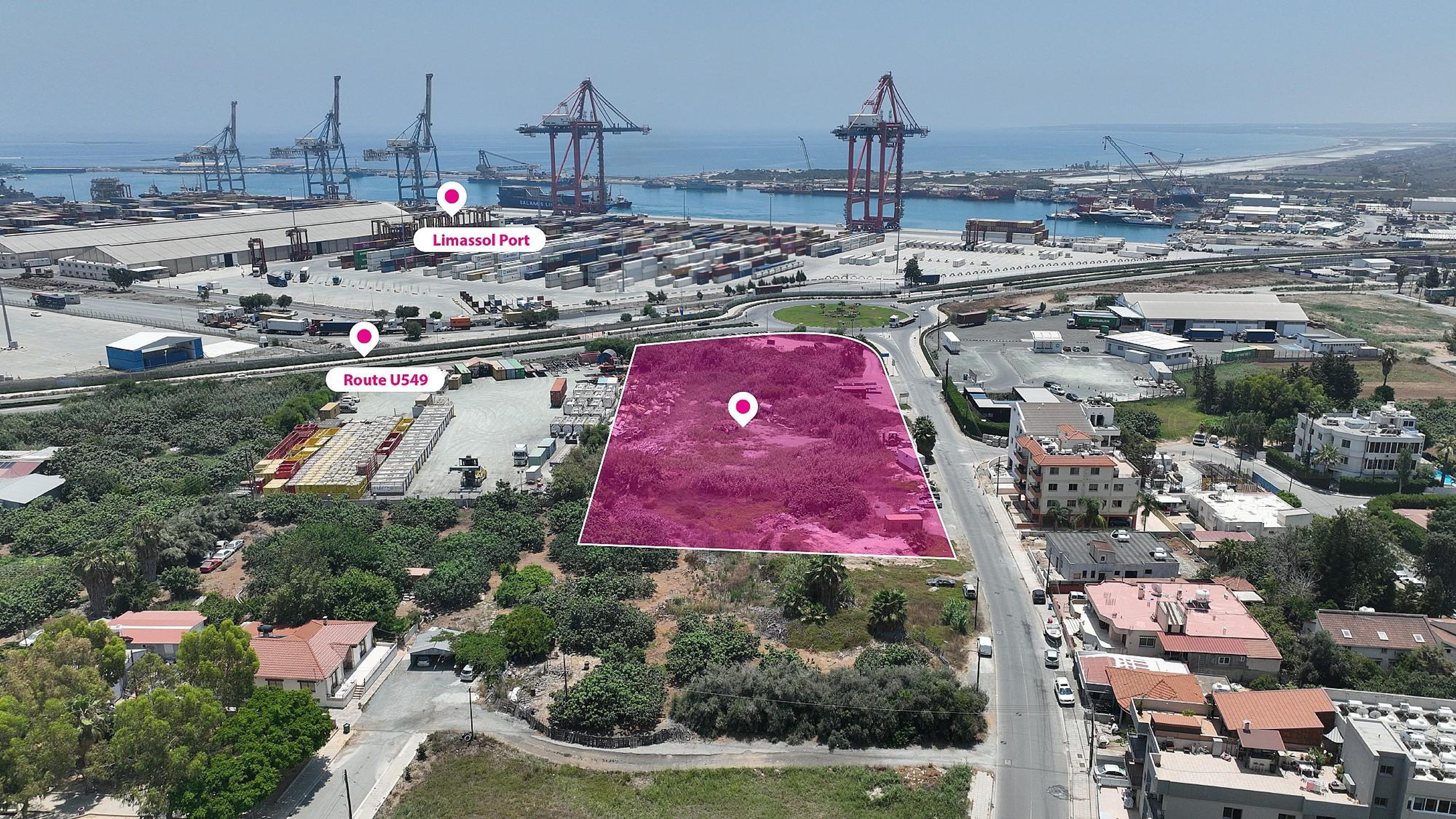 Shared Primarily Commercial Zoned Field, New Port Area, Limassol | Altia